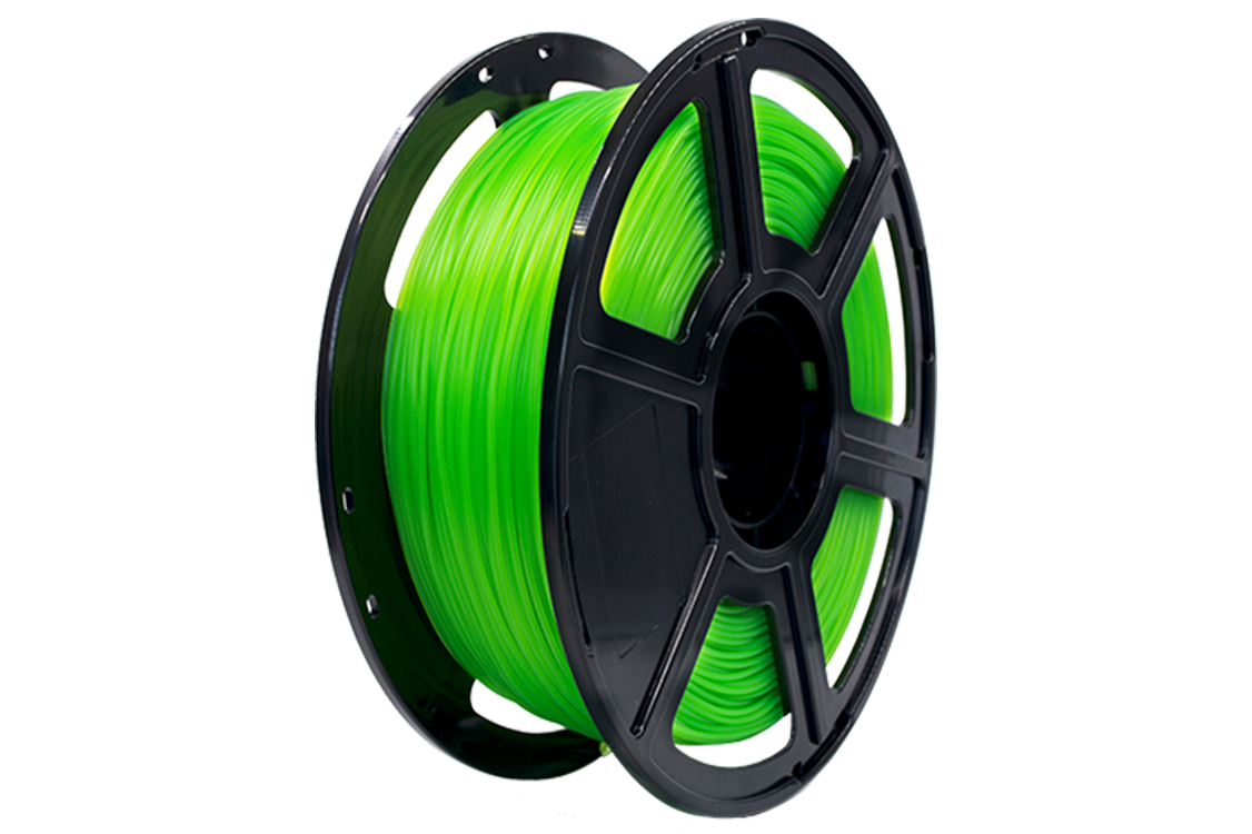 Nhựa in 3D FlashForge PLA Transparent Green | NGE 3D Printers Services